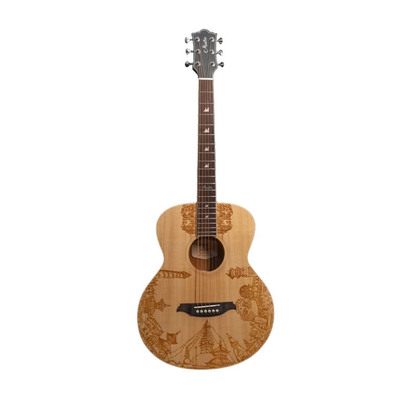 Mantra Semi Acoustic Travelling Guitar - Heritage | Mantra Guitar